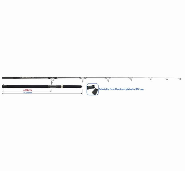 YAMAGA Blanks Blue Sniper Off Shore Popping 81/8 Blacky Spinning Rod 4 ...